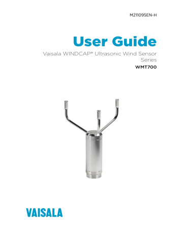 Vaisala WMT700 Manual | Manualzz